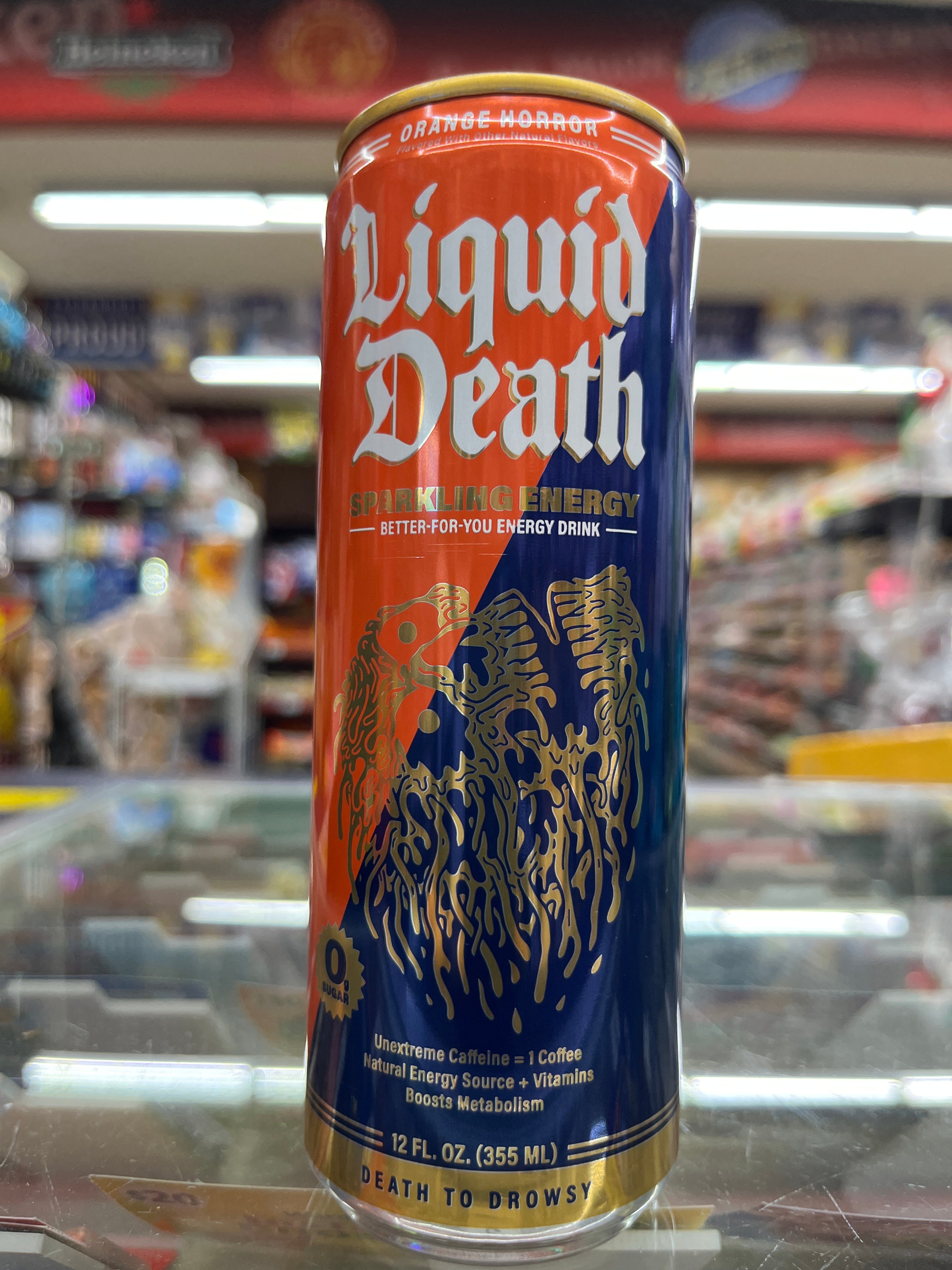 Liquid Death Energy Orange 12oz – Metro Food and Liquor