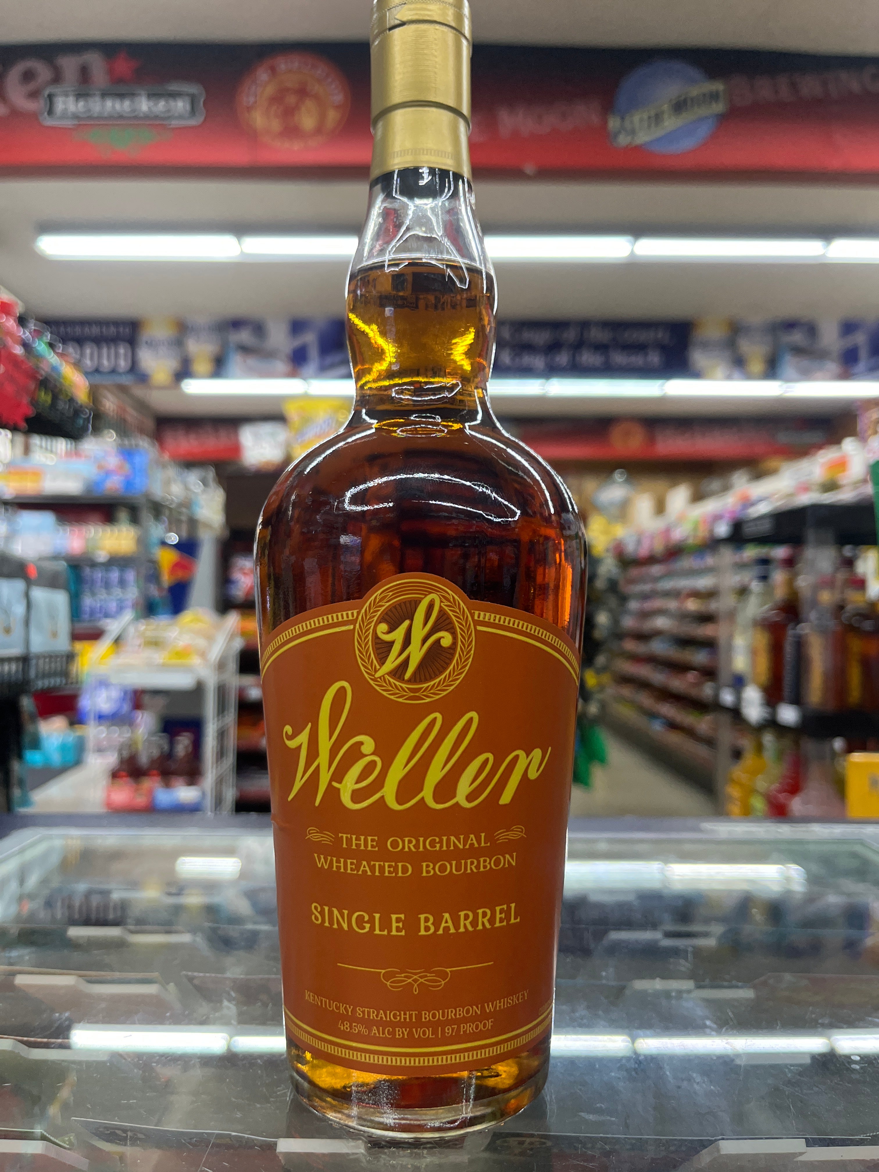 Weller Single Barrel The Original Wheated Bourbon 750 ml – Metro Food ...